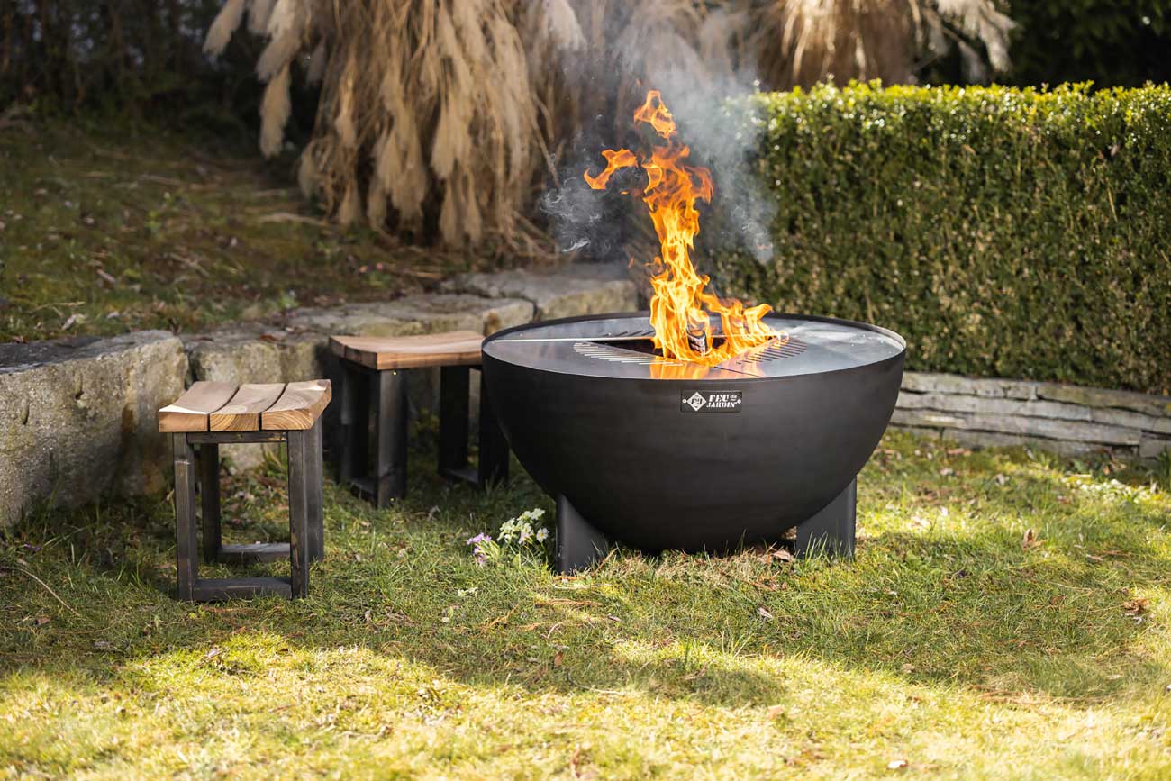 Feu du Jardin Gartenfeuer Tria schwarz Feu du Jardin Sommerliving