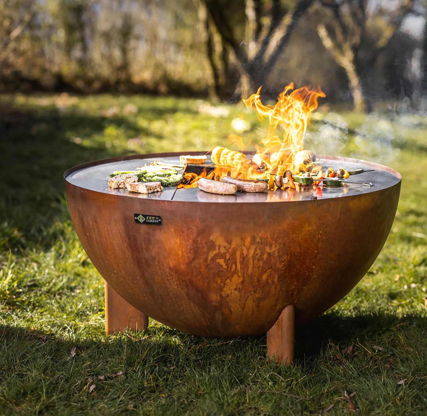 Feu du Jardin Gartenfeuer Tria rost Feu du Jardin Sommerliving