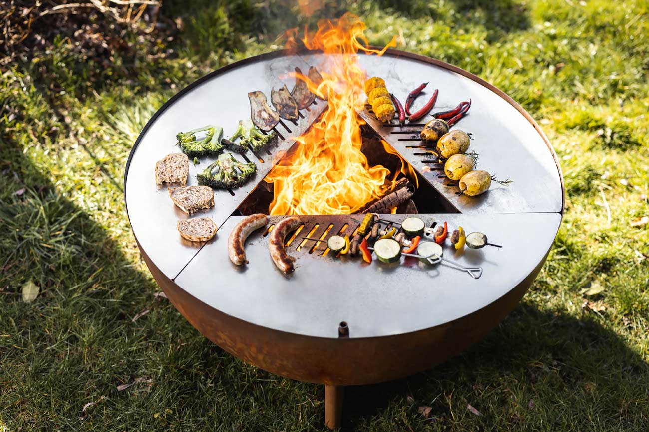 Feu du Jardin Gartenfeuer Tria rost Feu du Jardin Sommerliving