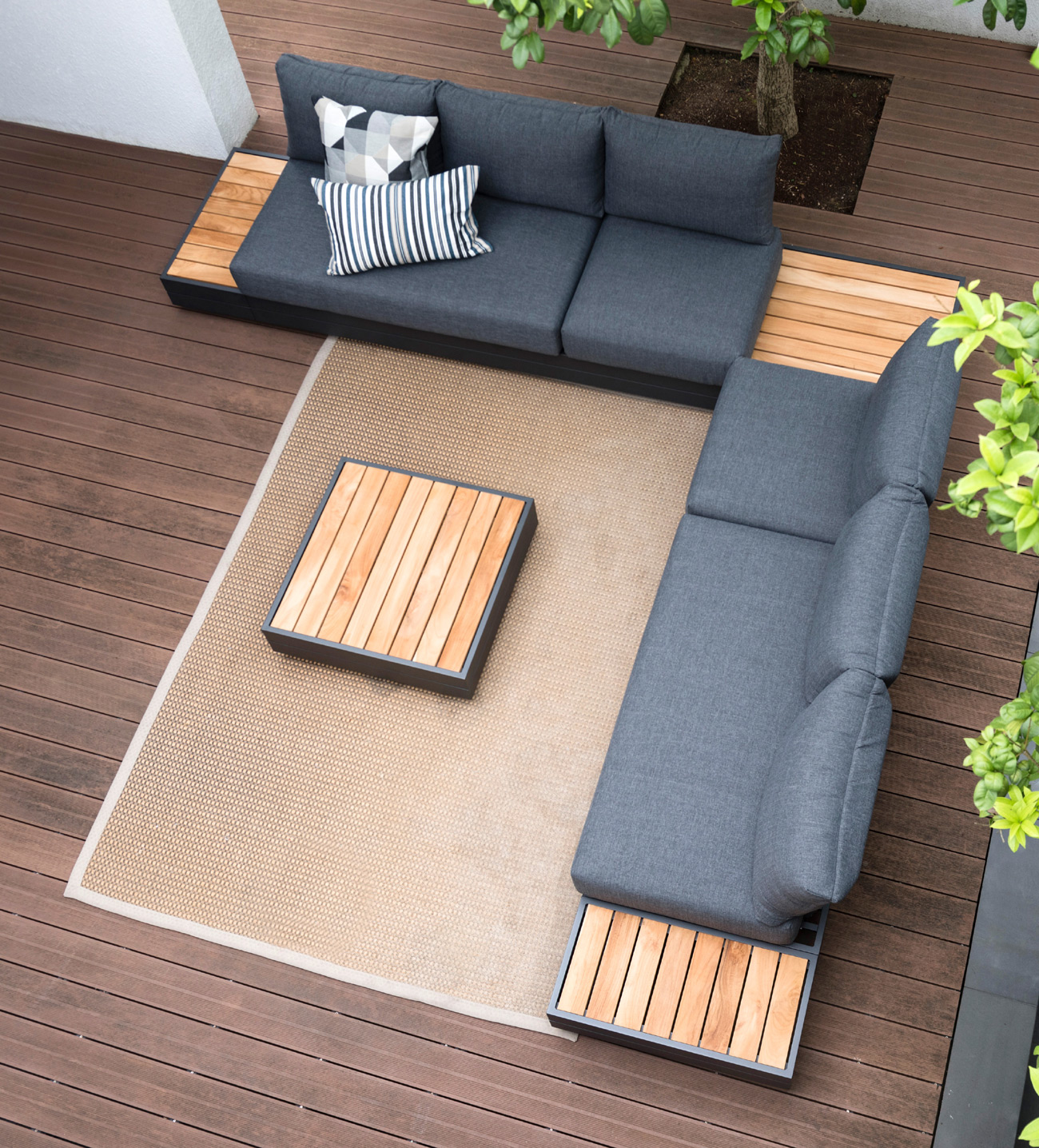 Zebra Cubo Lounge-Set Zebra