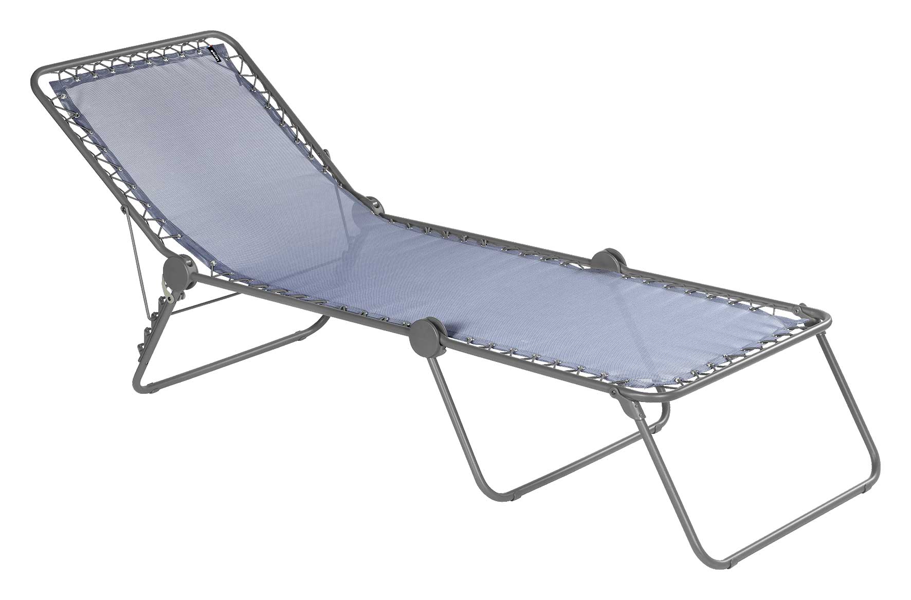 Lafuma Gartenliege Siesta L Plus Titane/Ocean ll Lafuma