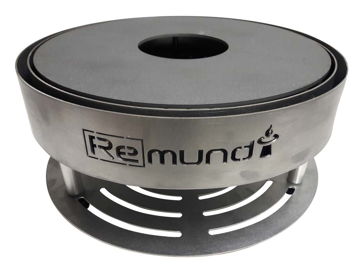 Remundi Tischgrill Pirus schwarz 39 cm Remundi