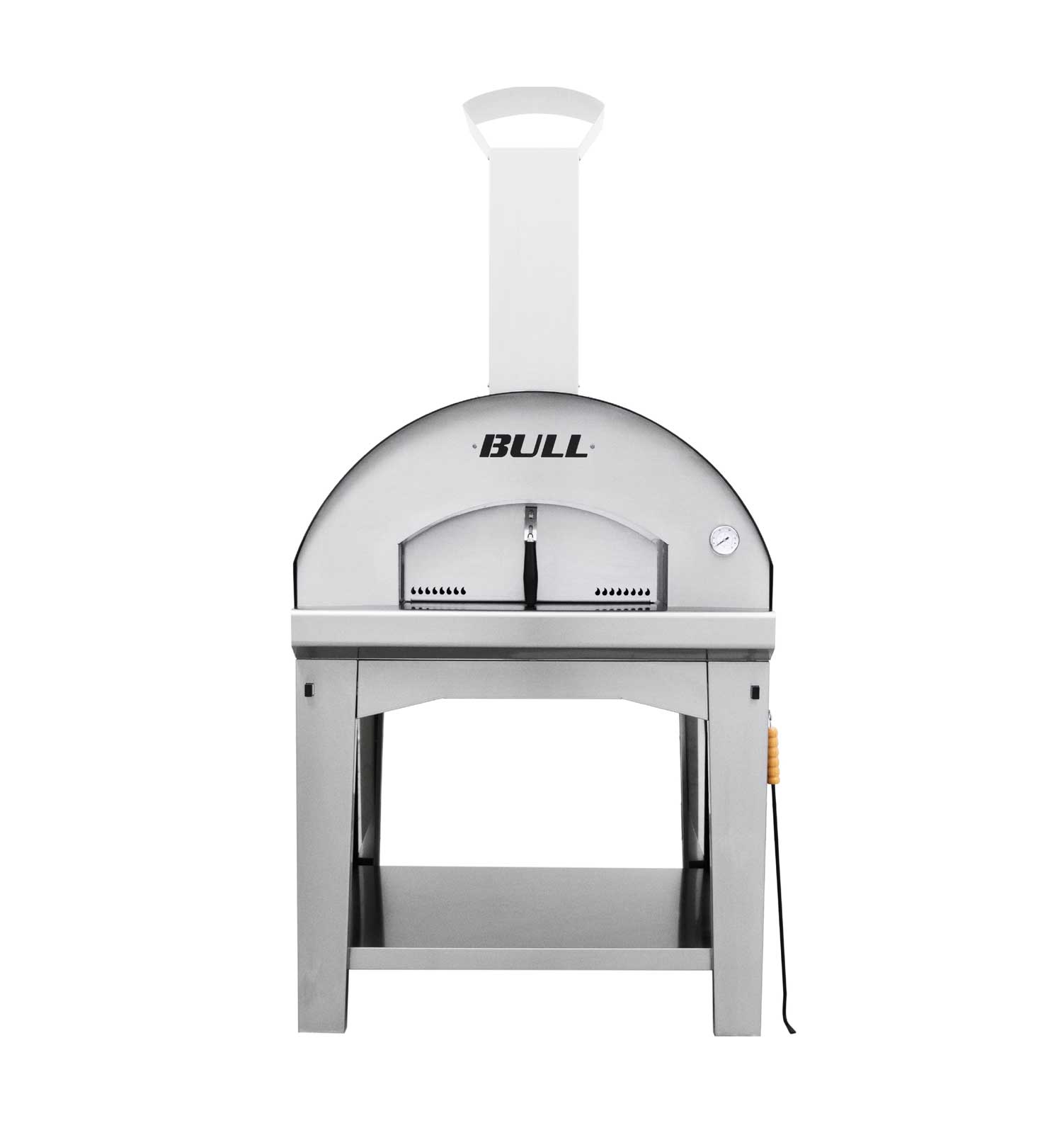Bull Pizzaofen Holz Extra Large 4 Pizza Stand Bull BBQ