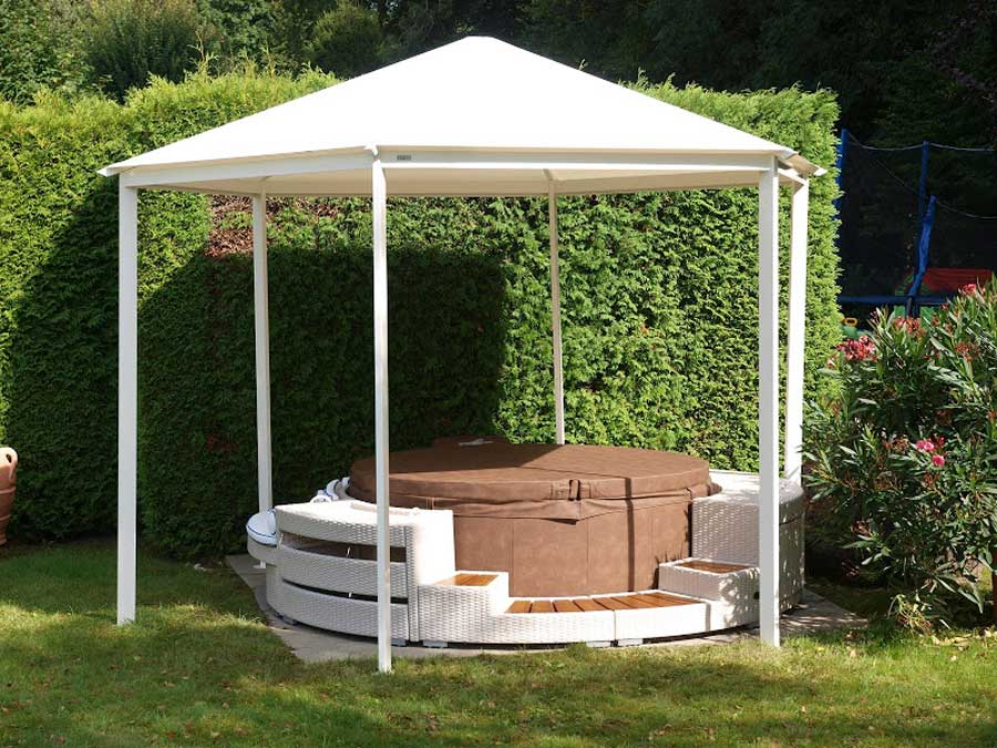 Pavillon Riviera Club rund 350 cm Unosider