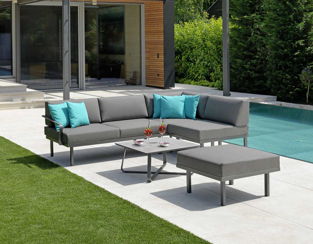 Karasek Sylt Loungesessel Sylt Polster-Armlehnen karasek