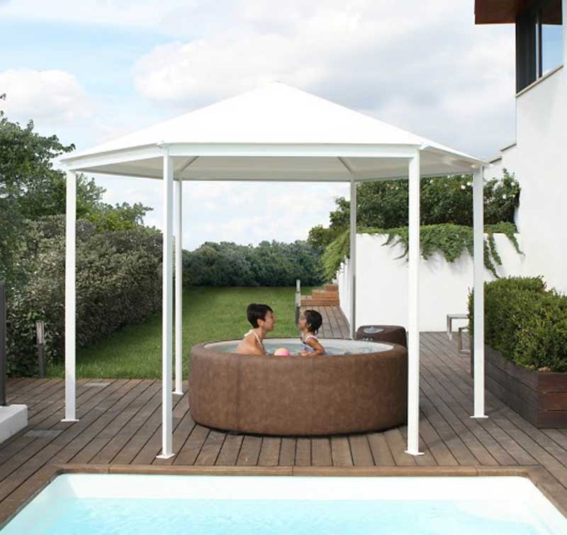 Pavillon Riviera Club rund 350 cm Unosider